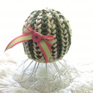 Melon Hat Knitting Pattern For Preemie Baby Toddler And Child on Luulla