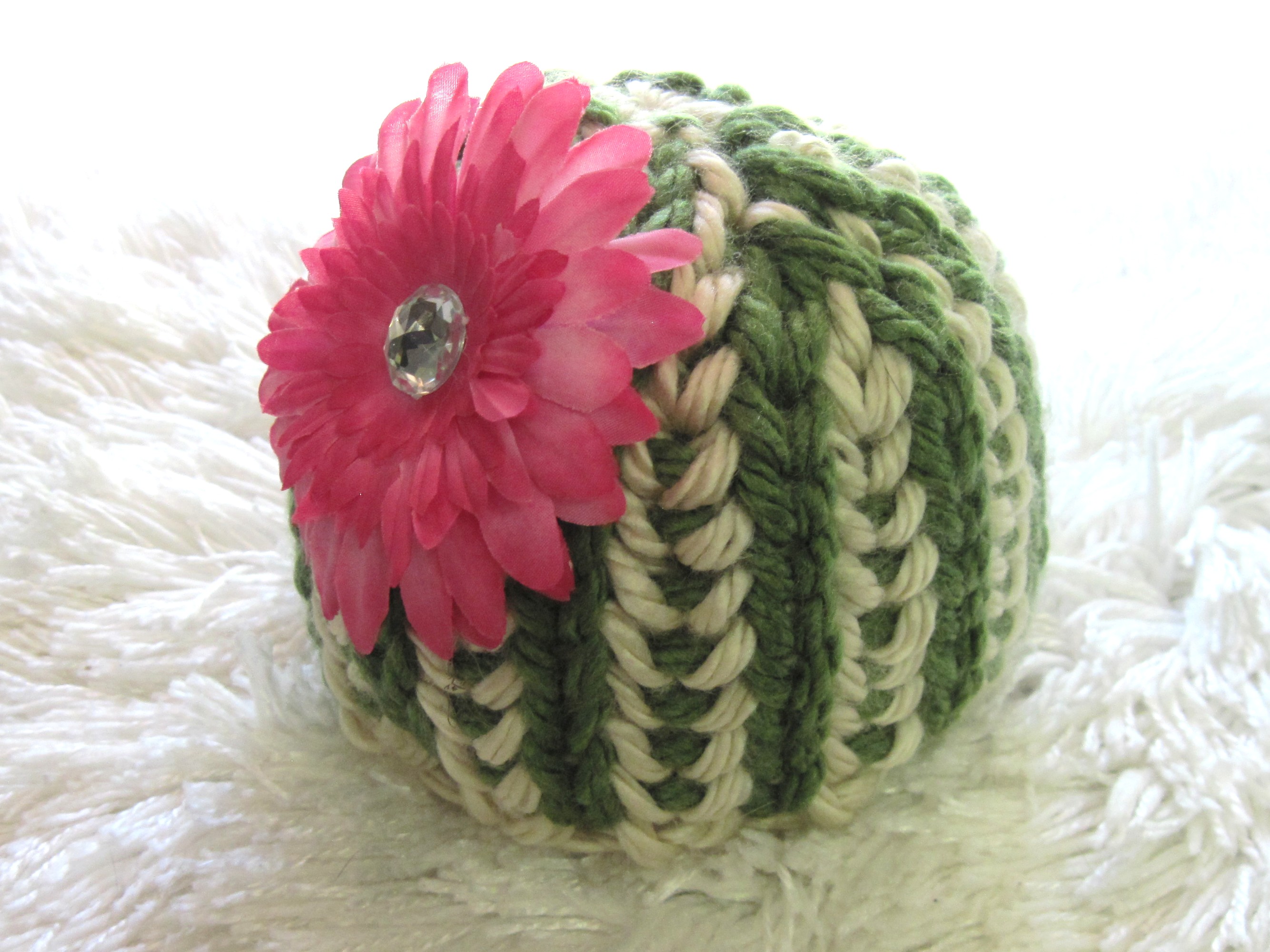 Melon Hat Knitting Pattern For Preemie Baby Toddler And Child on Luulla
