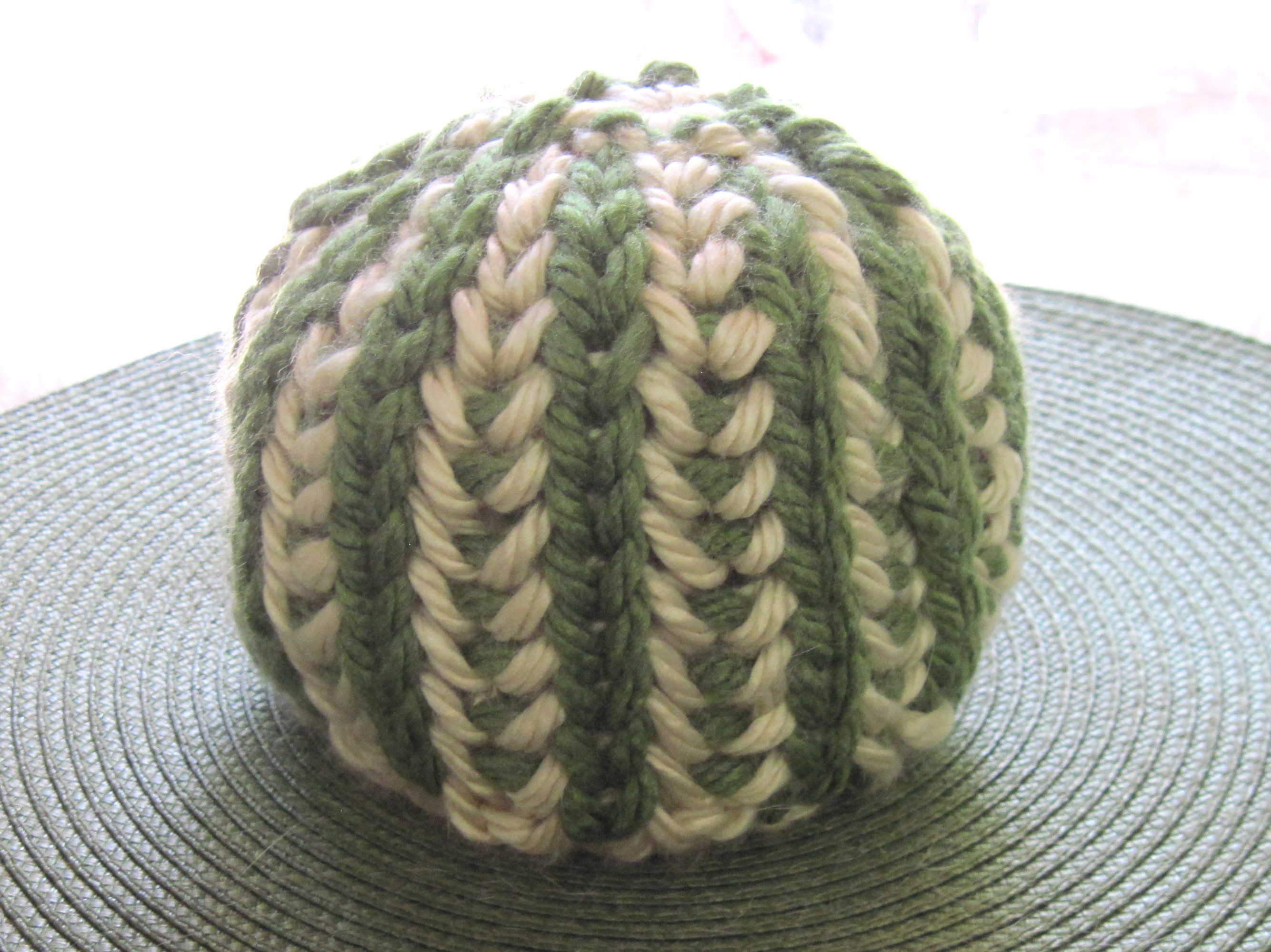 Melon Hat Knitting Pattern For Preemie Baby Toddler And Child on Luulla